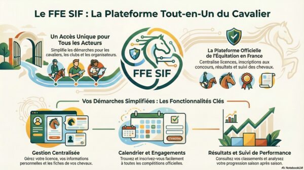 FFE Club SIF: Connexion compte FFE Clubs et licenciés